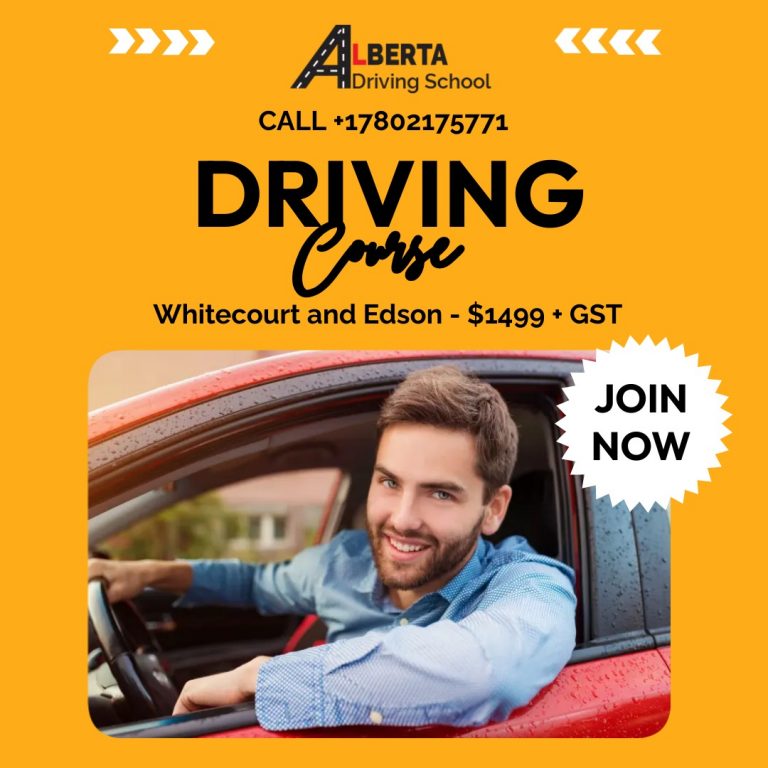 Enrolling in Full Driving Courses in Edmonton